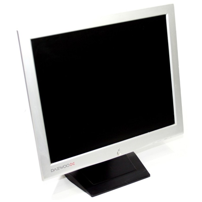 Monitor LCD 17" Daewoo HL711S, 1280 x 1024, 8ms, VGA, Cabluri ...